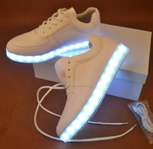 LED Colorful Fluorescent USB Charging Light Shoes AD10253 – Andester