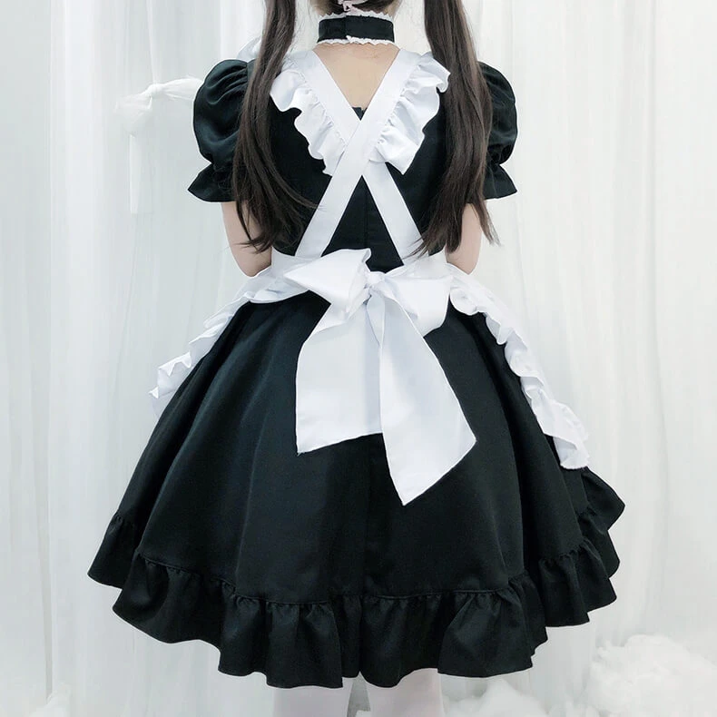 Cute Cat Maid Dress AD12790 – Andester